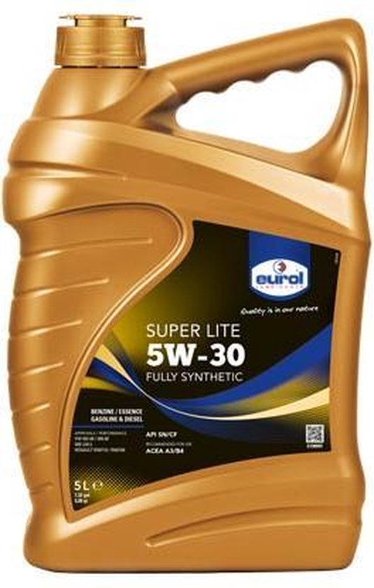 5L Eurol Super Lite 5W30 - motorolie | bol