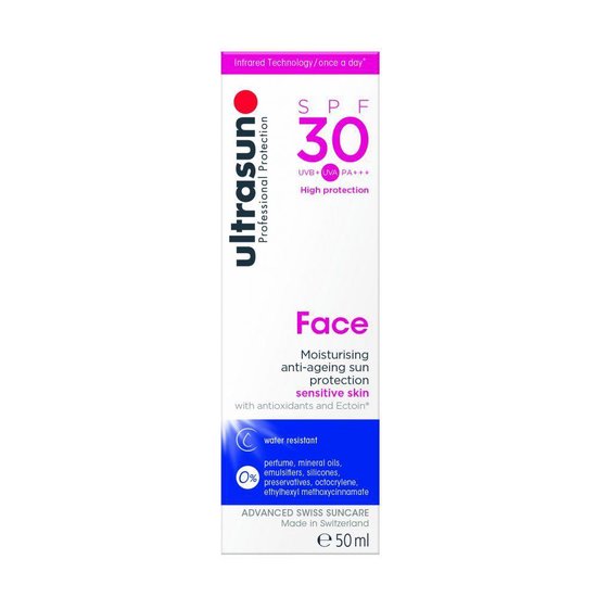 Ultrasun Face Anti Ageing Formula Spf30 50ml