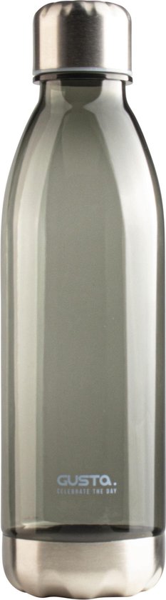 Gusta Waterfles 690ml Grijs | bol
