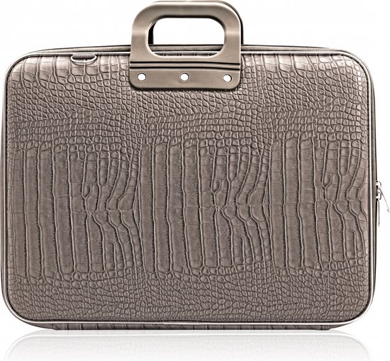 Bombata Cocco Laptoptas 17 inch Taupe | bol