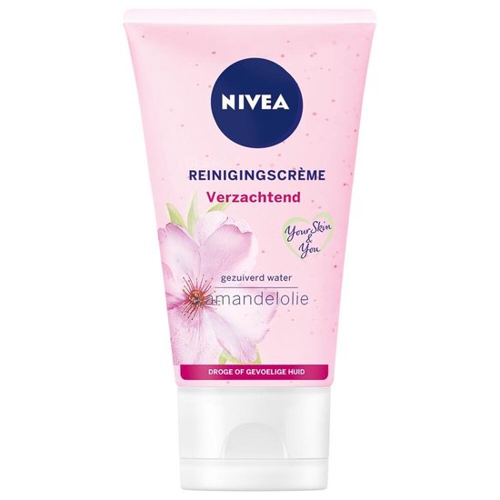 NIVEA Essentials Crème Nettoyante Apaisante - Nettoyant Visage - 150 ml ...