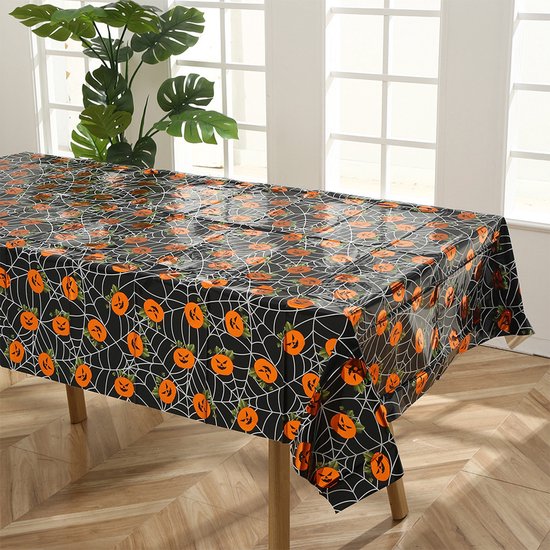 Halloween Tafelkleed Halloween Decoratie Halloween Versiering Tafel ...