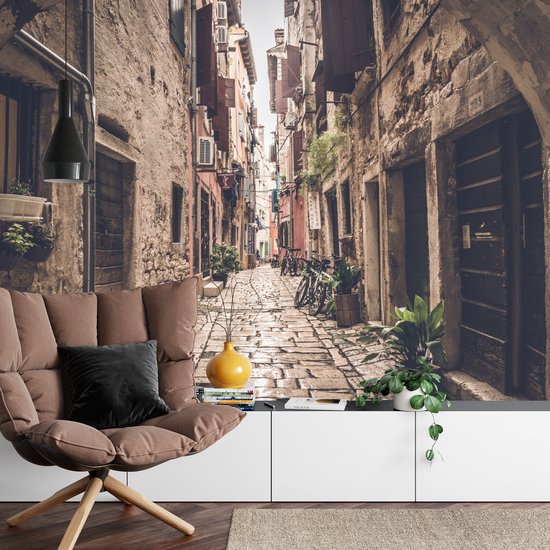 Fotobehang Overgang Steegje | bol.com