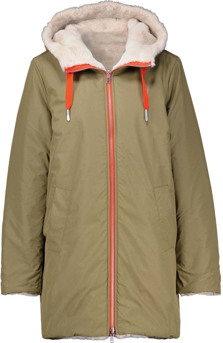 Rino & Pelle - Parka Javin Groen - Vrouwen - Maat 42 | bol.com