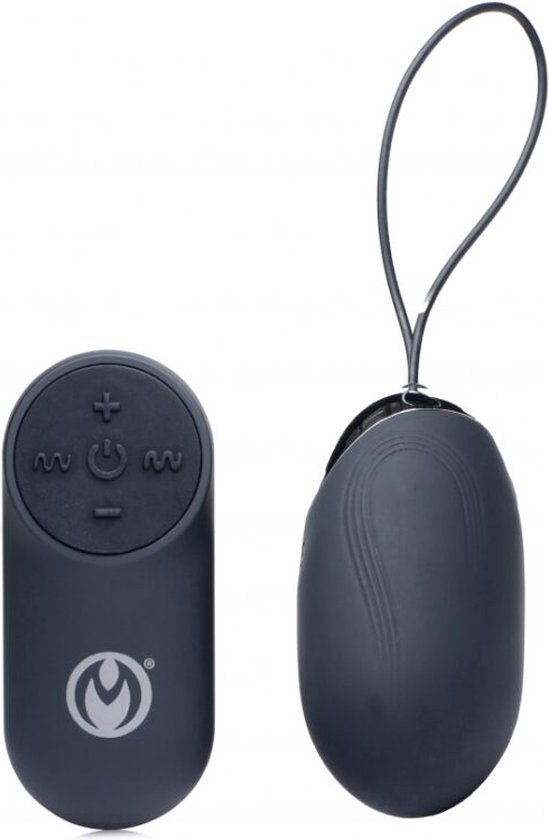 XR Brands - Thunder Egg - Silicone Vibrator with Remote Control | bol