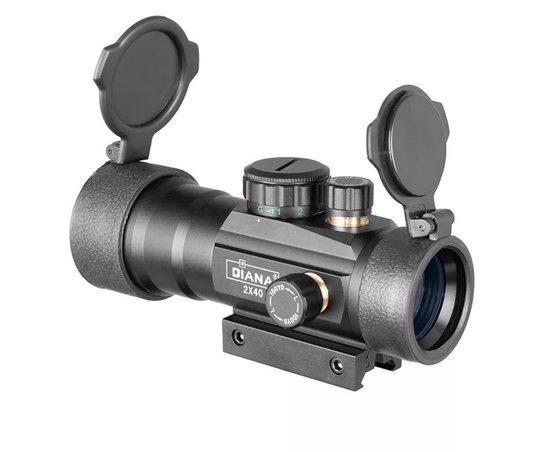 Diana 2X40 RD Richtkijker - Red Dot Scope - 11mm / 20mm Rail Mount ...