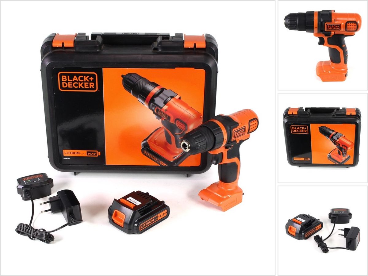BLACK+DECKER accu boormachine 14,4V | bol