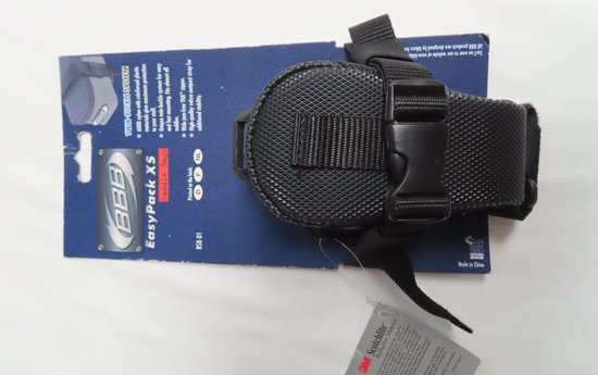 BBB - EasyPack - Zadeltas - XS - 6,50cm x 12 cm x 6cm hoogte | bol.com