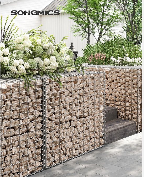 Gabion - Gabion van metaalgaas - Gabion Wall - Gabion Basket - Gabion ...