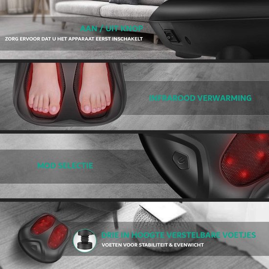 Voetmassageapparaat Voetmassage Stimuleert Bloedsomloop