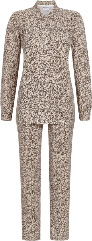 Ringella doorknoop pyjama panterprint - Roze - Maat - 38 | bol