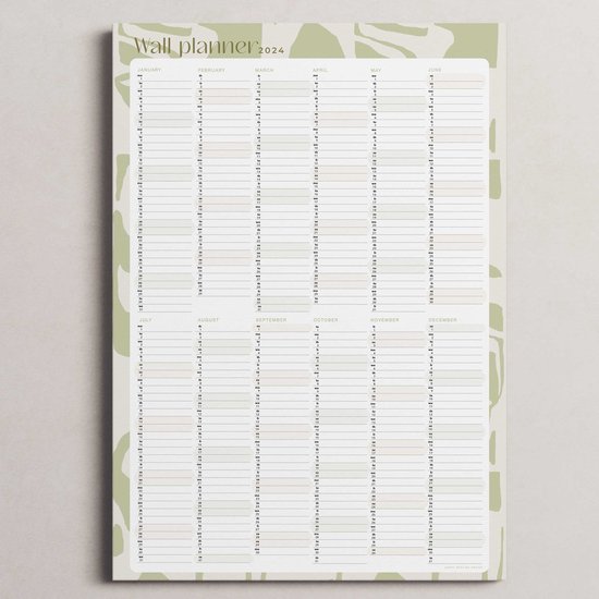 Jaarplanner 2024 - Aurora Blocks | bol