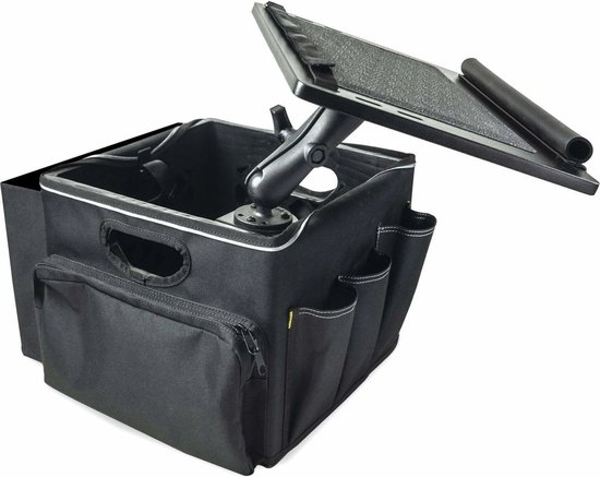 Lichte auto-kantoorbox met computer- of tablethouder | bol