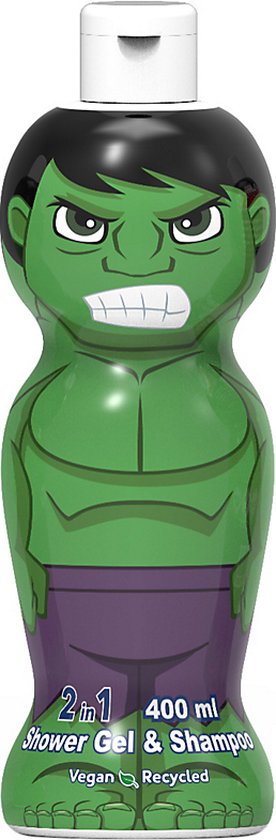 Hulk Figure 1D Shower gel & Shampoo 2in1 400 ml | bol