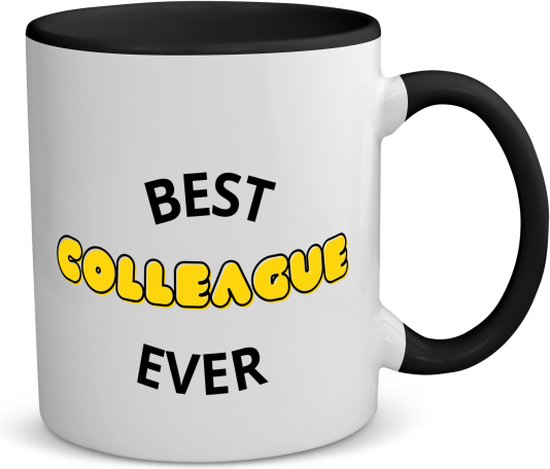 Akyol - best colleague ever koffiemok - theemok - zwart - Collega ...