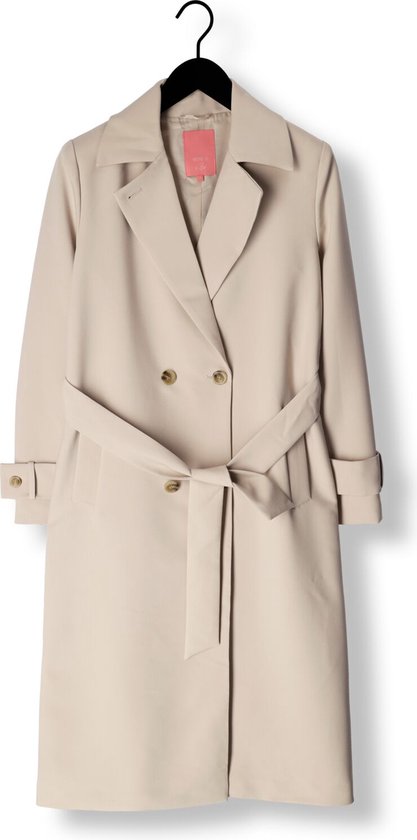 Notre-V X Bo - Anna Trenchcoat Jassen Dames - Zomerjas - Beige - Maat ...