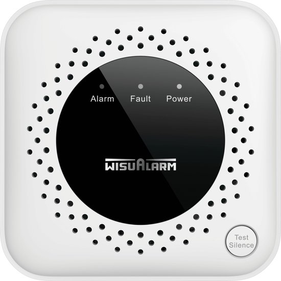 WisuAlarm GA40A Gasmelder Aardgas - Relaisfunctie - 230V - Gasdetector ...