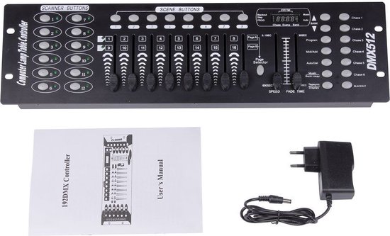 DJLIcht DMX-192S kanaals DMX controller | bol