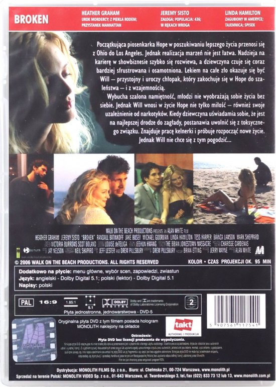Broken [DVD] (Dvd), Jeremy Sisto | Dvd's | bol