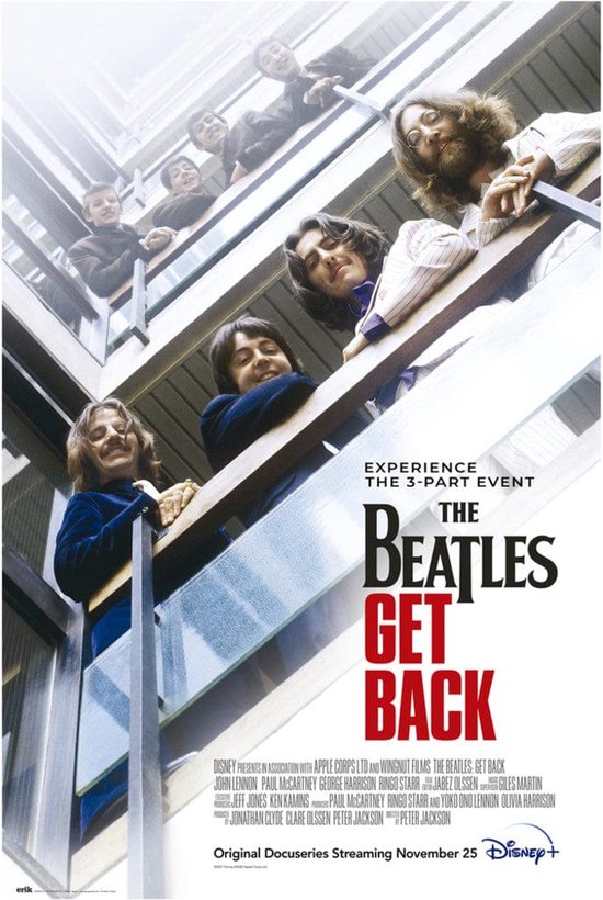 Grupo Erik The Beatles Get Back Poster - 61x91,5cm | bol.com