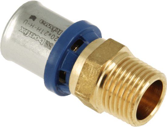 Bonfix Perskoppeling - Alu-pers - Puntstuk - 3/4 x 20mm | bol.com