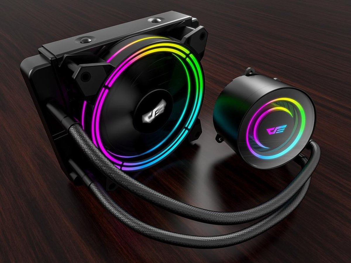 Waterkoeling Kit Met RGB Verlichting - Voor Intel & AMD - CPU Koeling ...