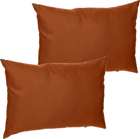 Set van 4x stuks bank/sier/tuin kussens voor binnen en buiten terra ...