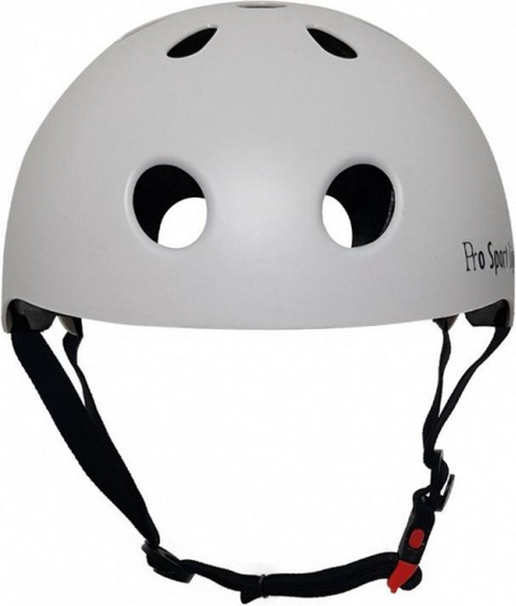 fietshelm junior polystyreen wit maat M | bol.com