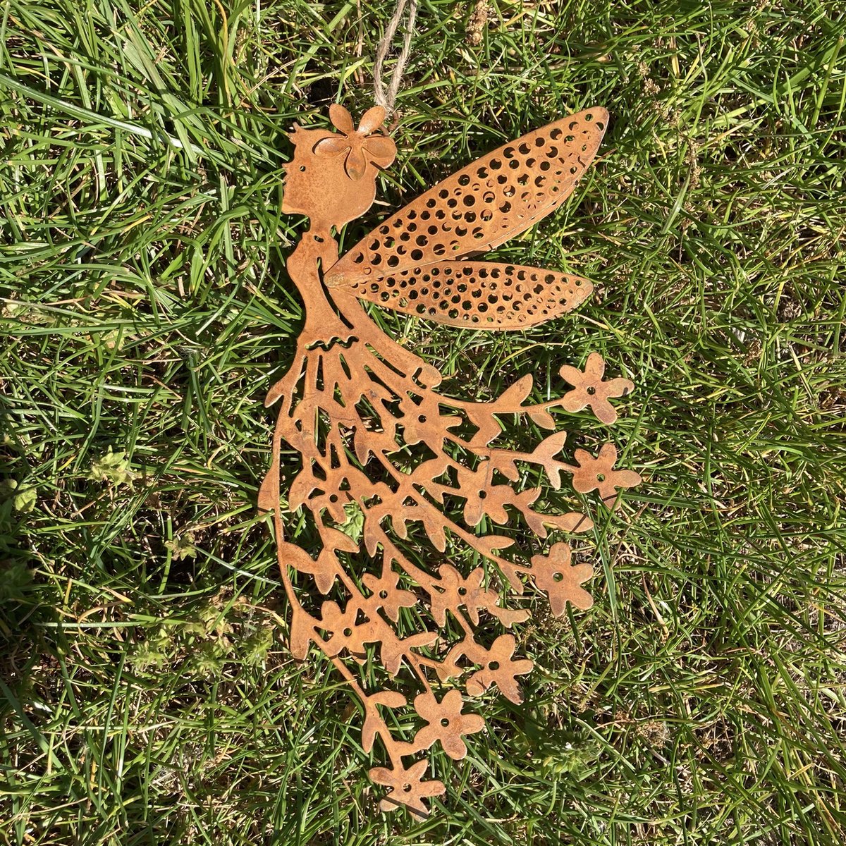 Elfje roest, 17 x 10 cm, ijzer. | bol