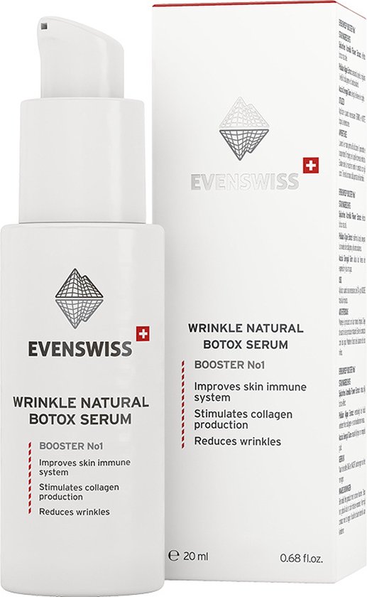 EVENSWISS Wrinkle Natural Botox Serum - Booster No1 - 20 ml | Maat ...