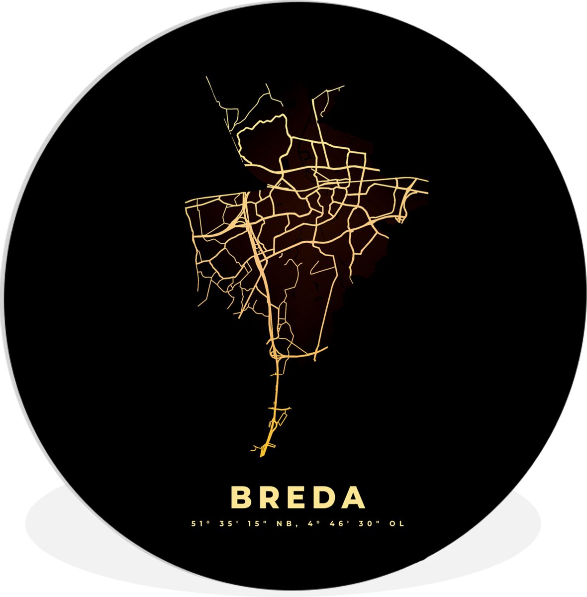 Wall Circle - Wall Circle Inside - Breda - Plan de la ville - Plan d ...