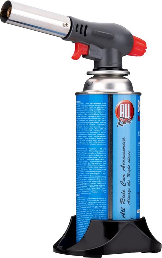 All Ride Gasbrander - met Houder en Opbergbox - 20,5 x 7,5 x 17,5 CM ...