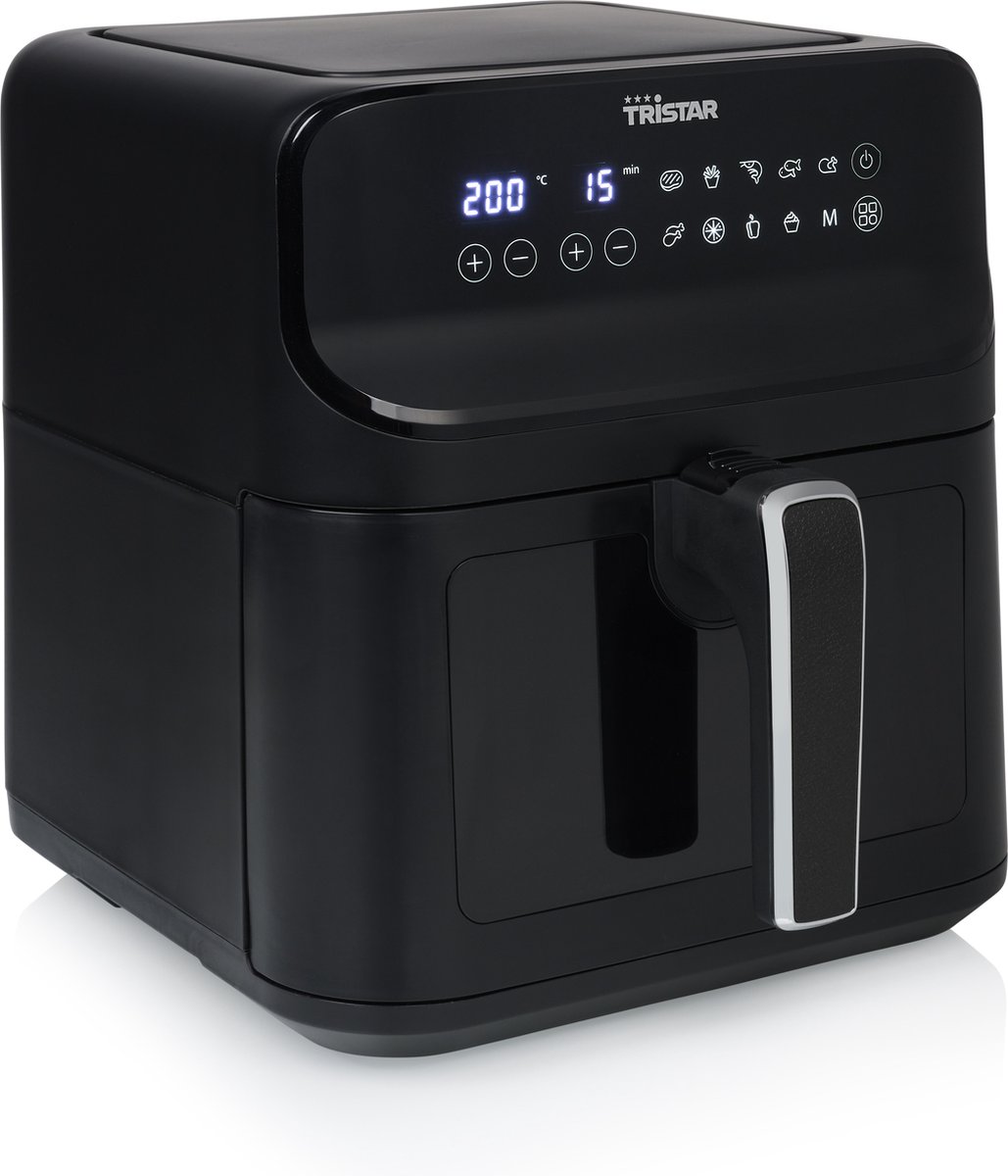Tristar FR-9037 Airfryer met kijkvenster - 6,2 Liter - Digital Touch ...