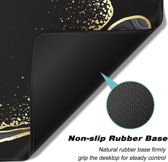 Uitgebreide gaming-muismat, XXL grote muismat 77 x 36 cm ...