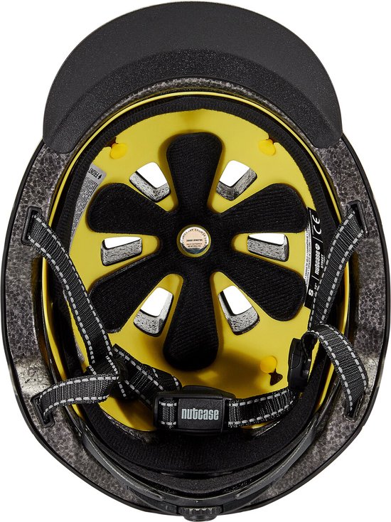 Nutcase - Street Onyx Gloss MIPS - S - Fietshelm (52 - 56 cm) | bol