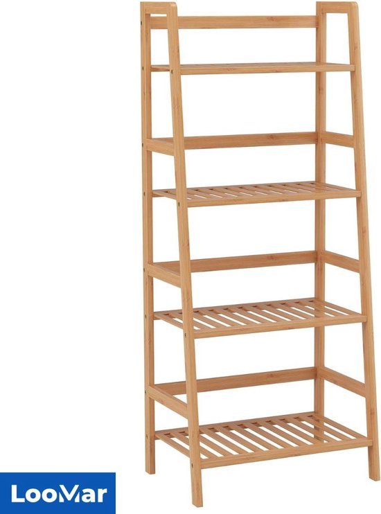 LooMar Plantentafel - Plantenrek - opbergrek - ladderrek - boekenrek ...