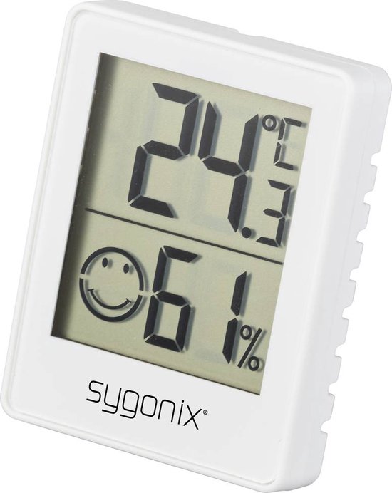 Sygonix Thermo- en hygrometer Wit | bol.com