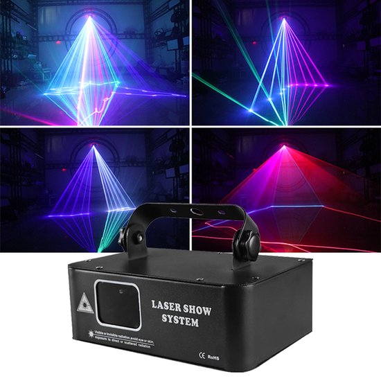 Snelle Verzending 500Mw Dj Laserlicht Rgb Animatie Laserlicht Ktv Disco ...