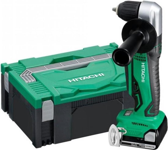 Hitachi DN14DSL(LE) 14,4 Volt Haakse Boor-/Schroefmachine met 2 accu's ...