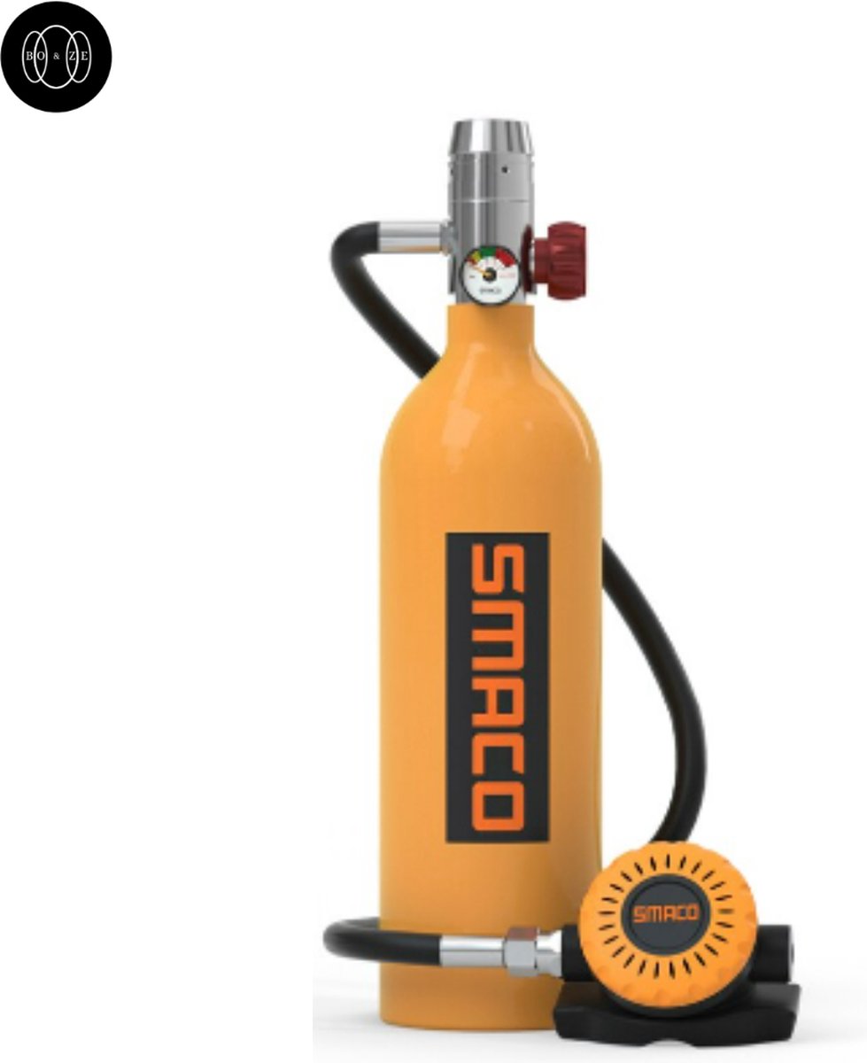 Boze® Smaco S400 - Mini Scuba Tank - Duikfles - 1L | bol.com