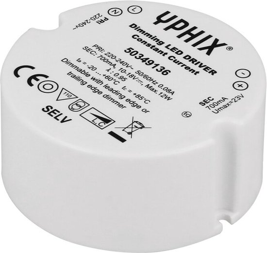 LED Driver 700mA Max. 13W 10-18V dimbaar | bol