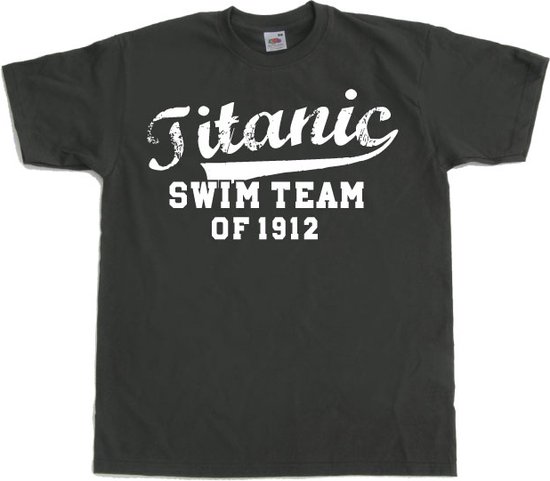 Titanic Swim Team - X-Large - Grijs | bol
