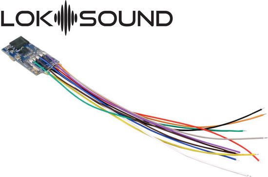 ESU 58813 LokSound 5 micro DCC/MM/SX/M4 blank decoder, single wires, with Speaker... | bol