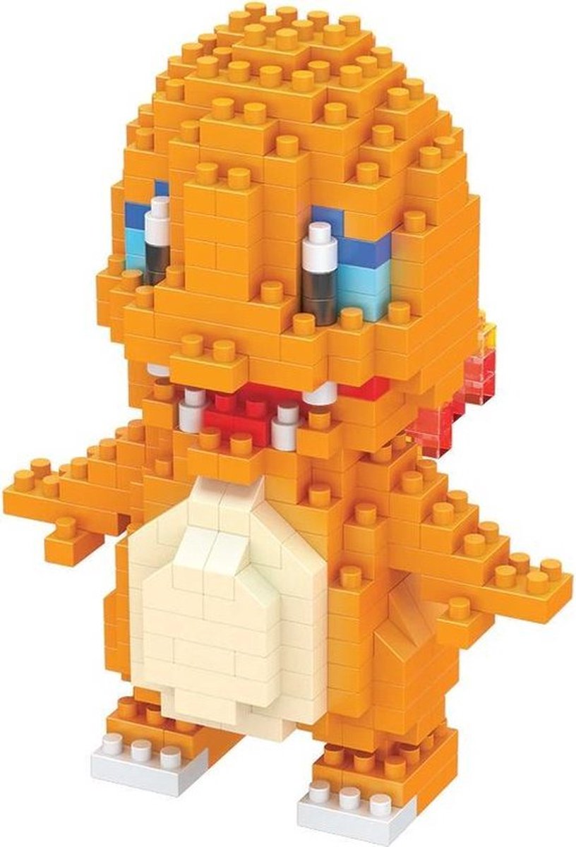 Lboyu Micro Brick | bouwfiguur Pokémon Charmander | 300 bouwstenen ...