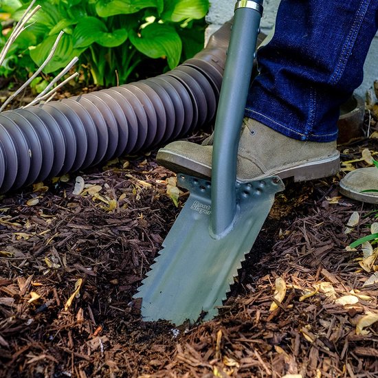 Garden 23711 Root Slayer 42" Carbon Steel Trench Spade - Rood | bol