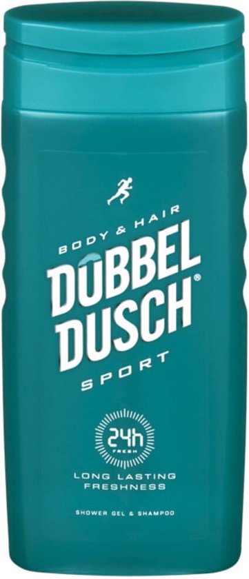 12x Dubbeldusch Douchegel Sport 250 ml | bol
