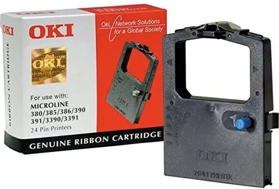 Original Dot Matrix Tape OKI 09002309 Black | bol