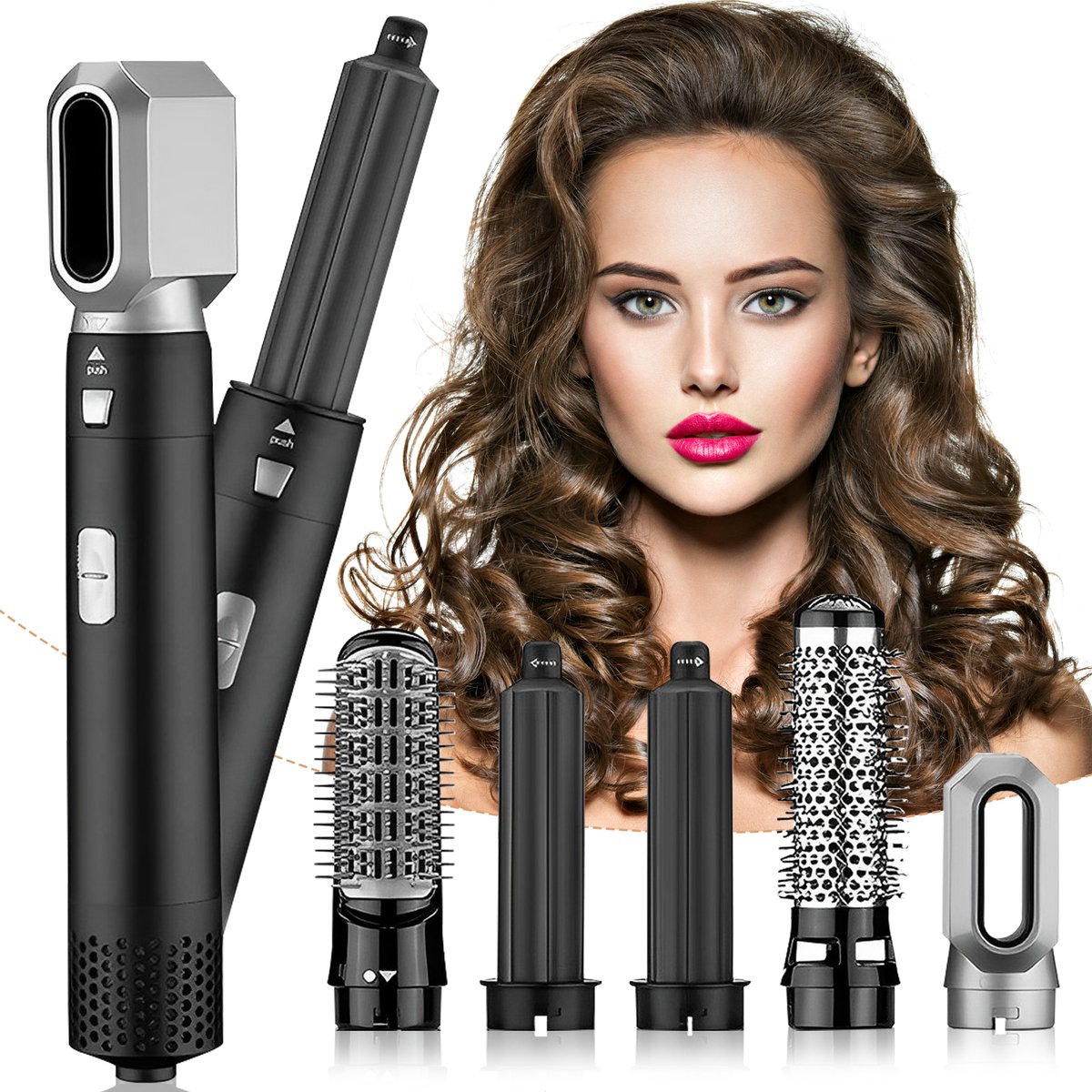 Grayce 5 in 1 Multi styler Fohn - Fohnborstel - Airwrap - Airwrap ...