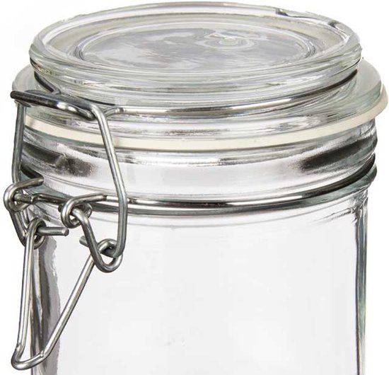 Vivalto Voorraadpotten/bewaarpotten - 4x - Tarro - 250 ml - glas ...