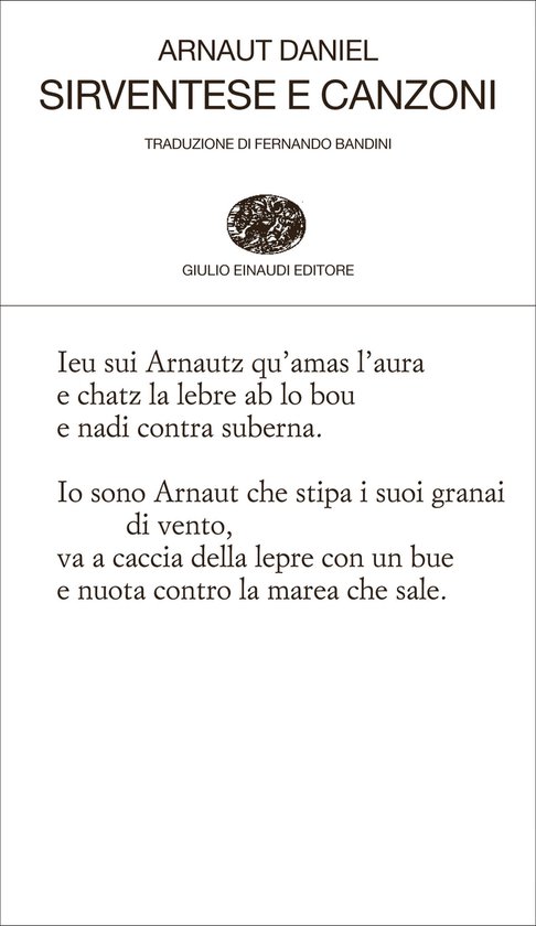 Sirventese e canzoni (ebook), Arnaut Daniel | 9788858416853 | Boeken ...